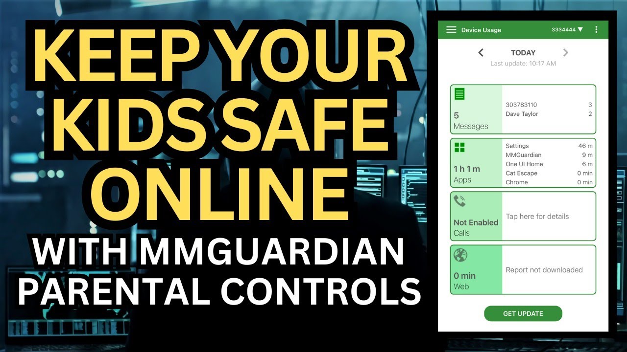 Safely Online with MMGuardian Mobile Phone Parental Controls - YouTube