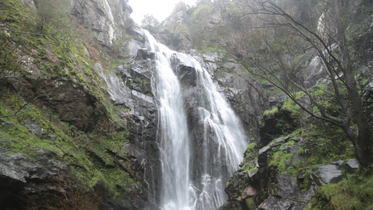 A large rock waterfall | Beautiful Waterfall 2020 - YouTube