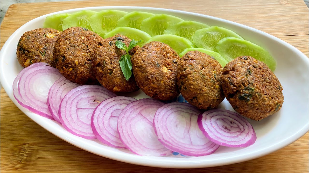 Kale Chane Ke Kabab | काले चने के कबाब | Kabab Recipe | Kala Chana ...