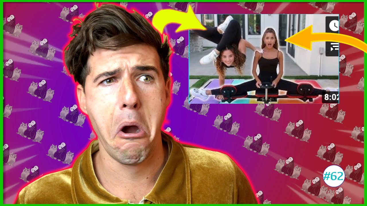 How Far Can You Split Challenge! w/ Sofie Dossi & Alexa Rivera INSANE ...