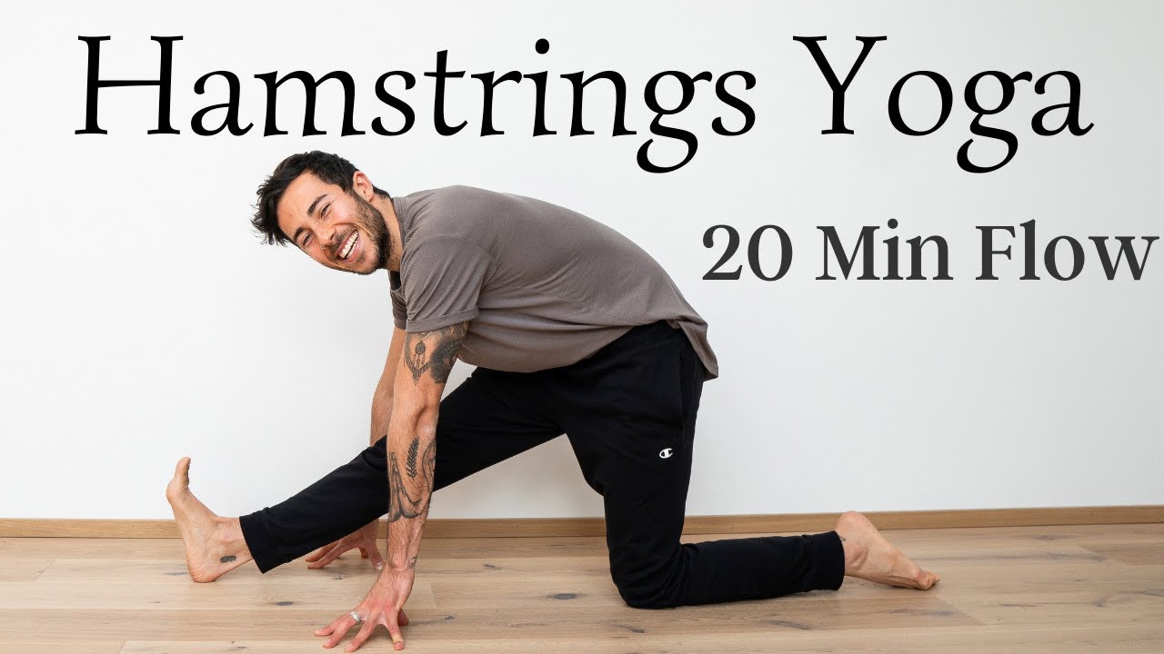 Hamstrings Stretching Routine - 20 Minutes Yoga Beginner - YouTube