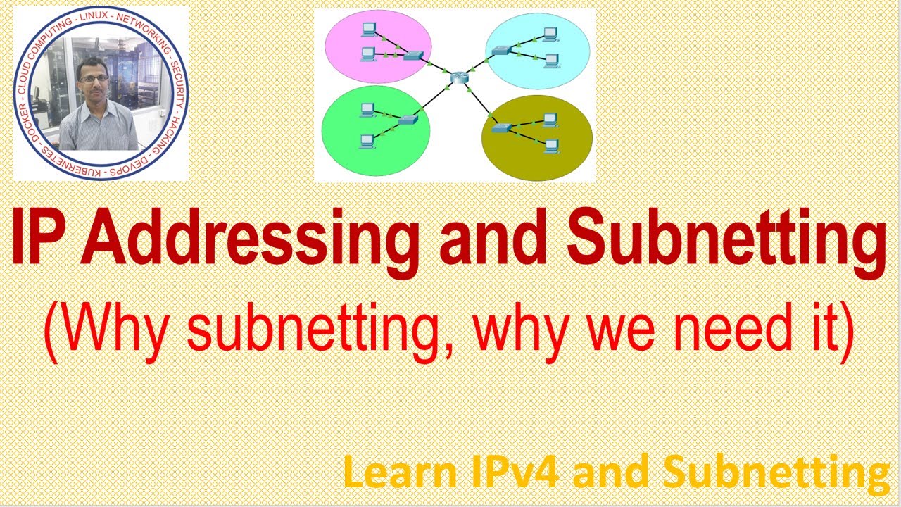 Why subnetting, why we need it | IP Addressing and Subnetting (English ...