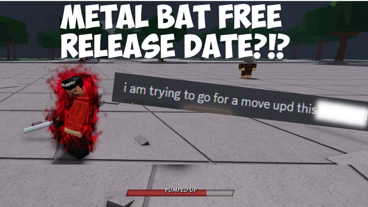 Metal Bat FREE RELEASE DATE Strongest battlegrounds! - YouTube