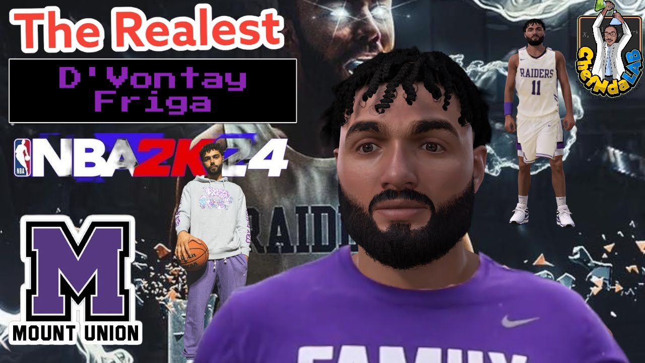 Play as D'Vontay Friga in NBA 2k24 Next-Gen 🔥🔥 - YouTube