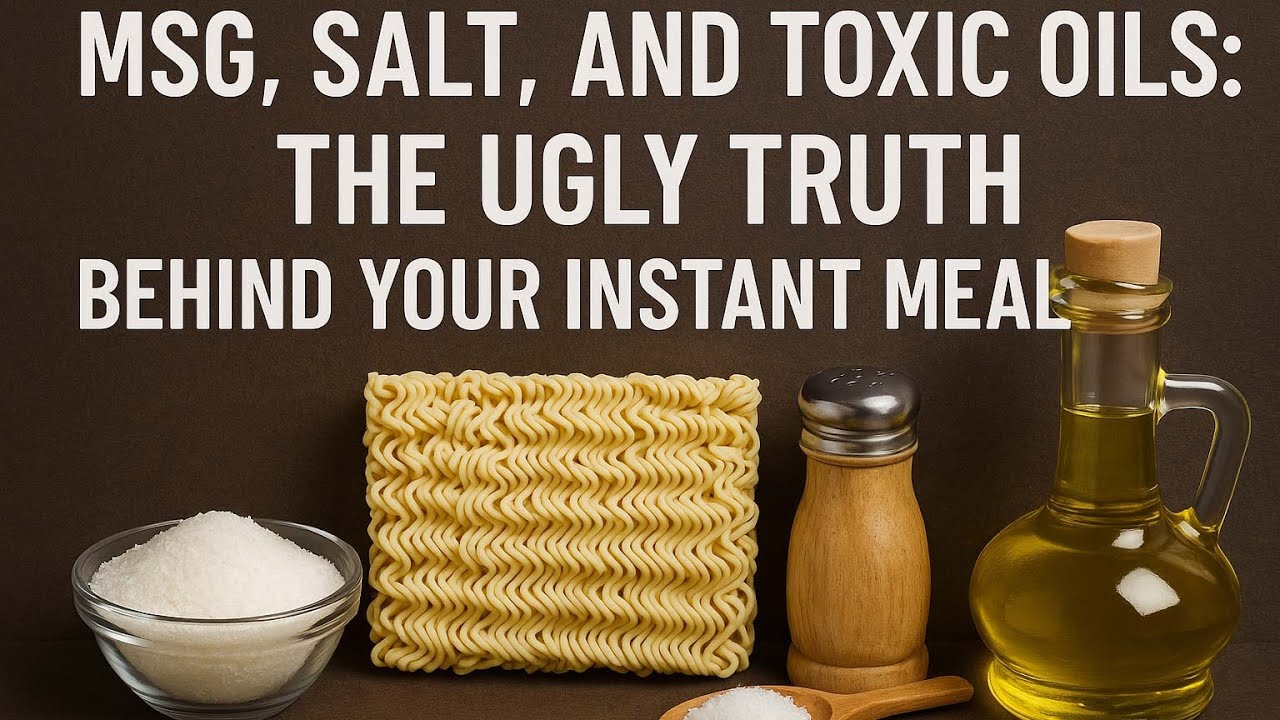 MSG, Salt, and Toxic Oils: The Ugly Truth Behind Your Instant Meal ...
