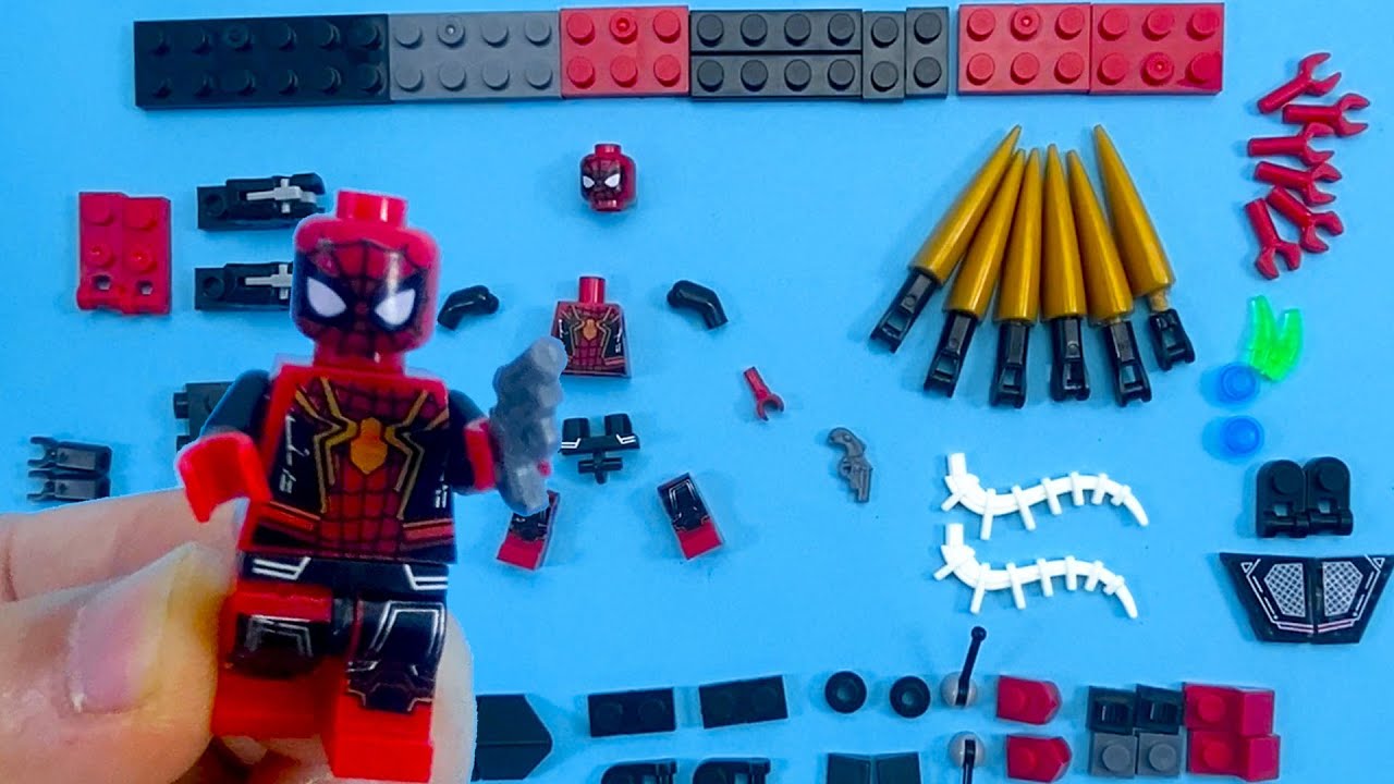 Unboxing & Building LEGO Spider-Man | Amazing Spider Bot Transformation ...