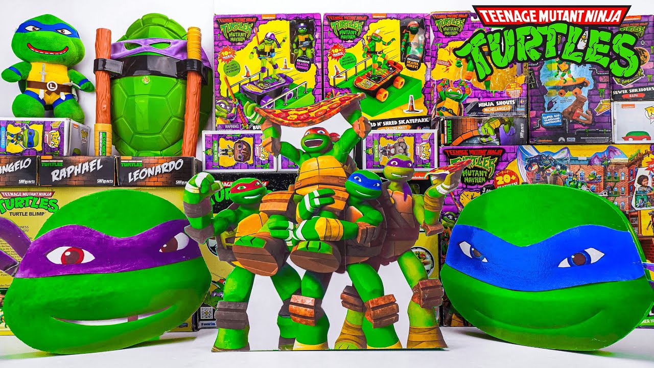 Teenage Mutant Ninja Turtles Unboxing | Secret Box of 4 Ninja Turtle ...