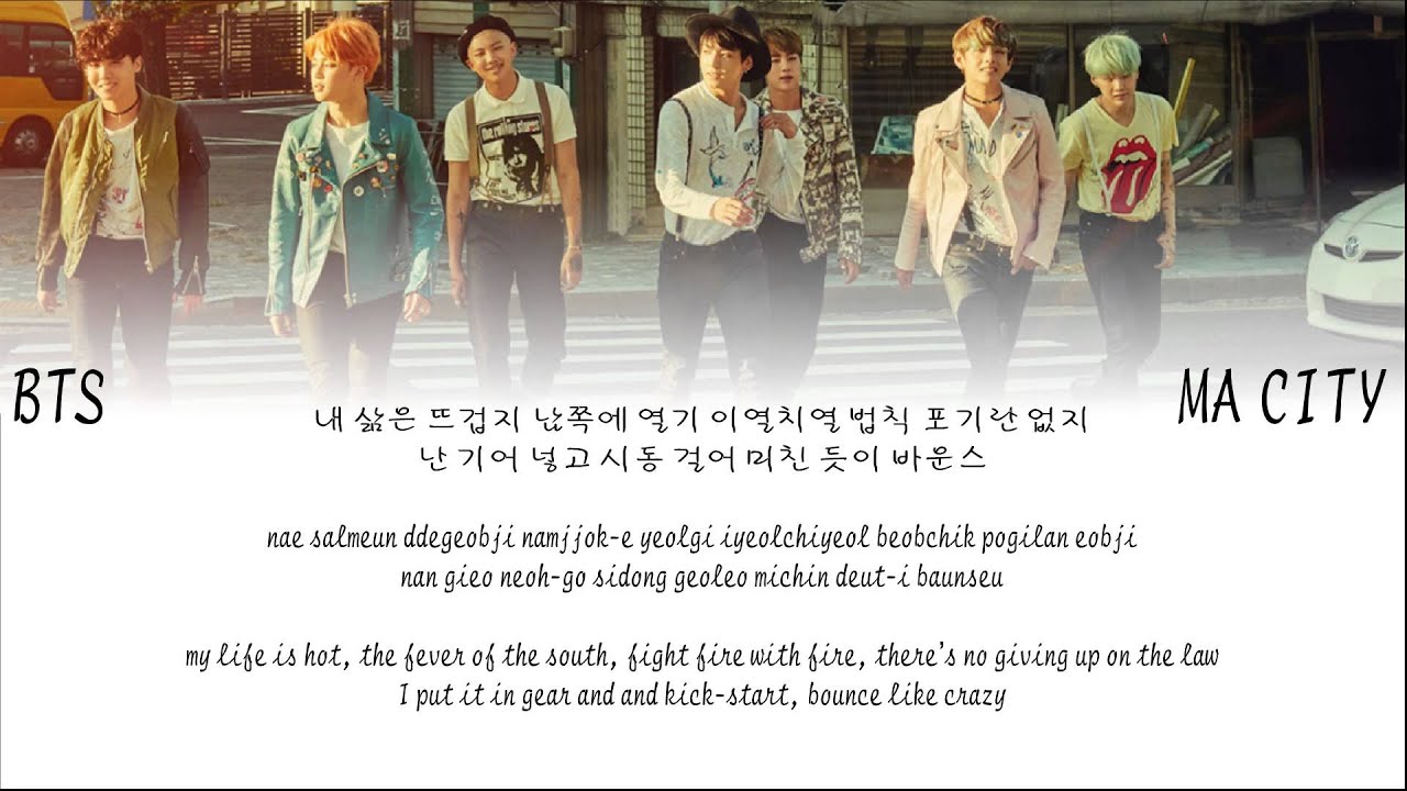 Ma City - BTS Lyrics (Han/Rom/Eng) - YouTube