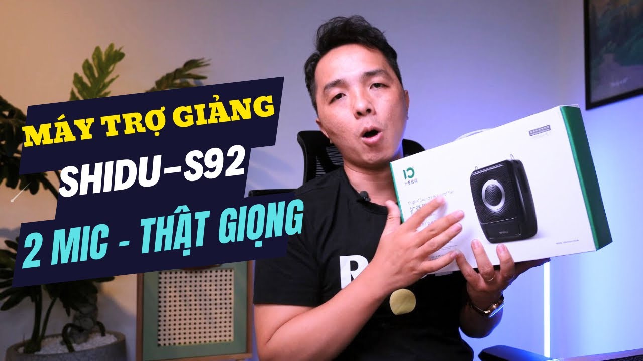 Máy trợ giảng Shidu S92 | Giáo viên không thể bỏ qua - YouTube