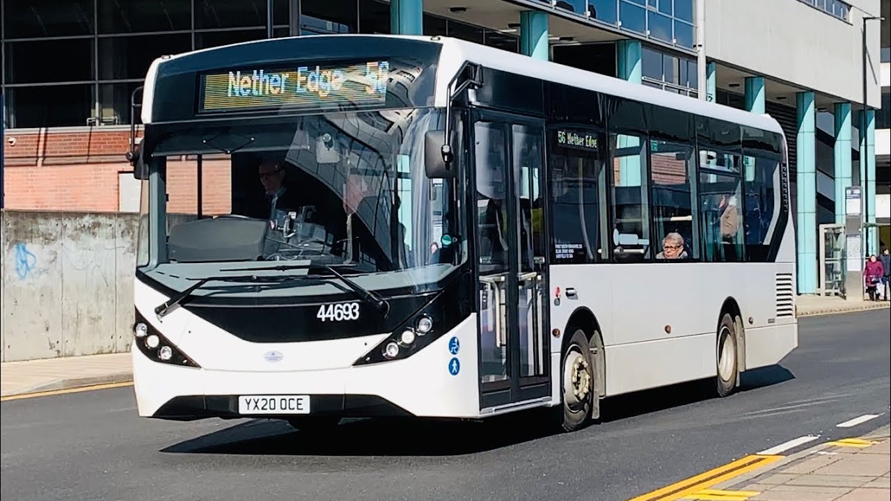 New White First Bus Sheffield 44693 On 56 From Wybourn To Nether Edge ...