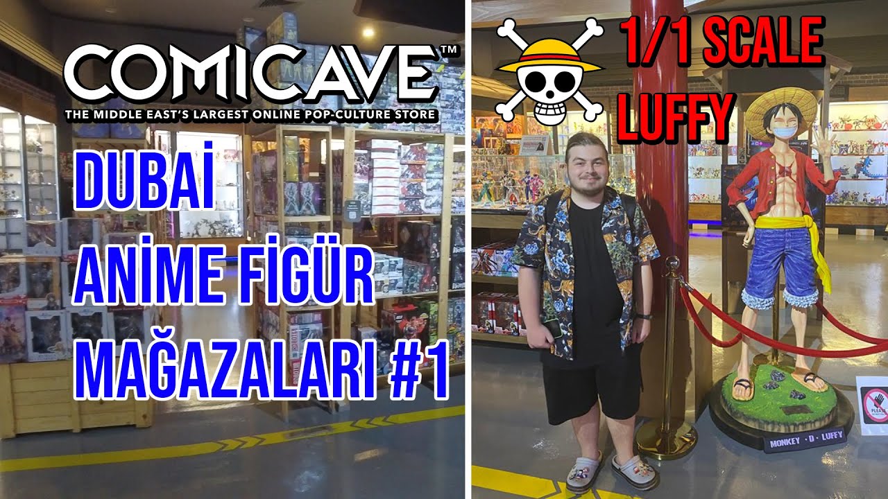 Dubai Anime Figür Mağazaları! (Comicave dubai) - YouTube
