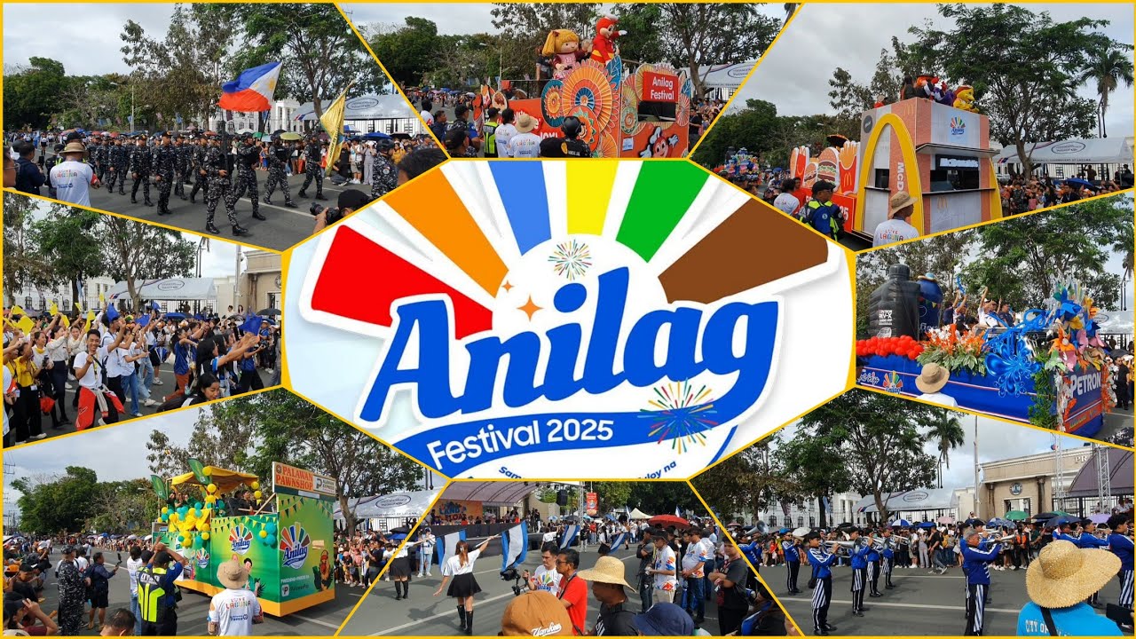ANILAG FESTIVAL 2025 🎊 LAND FLOAT PARADE Part1 Sta. Cruz Laguna ...