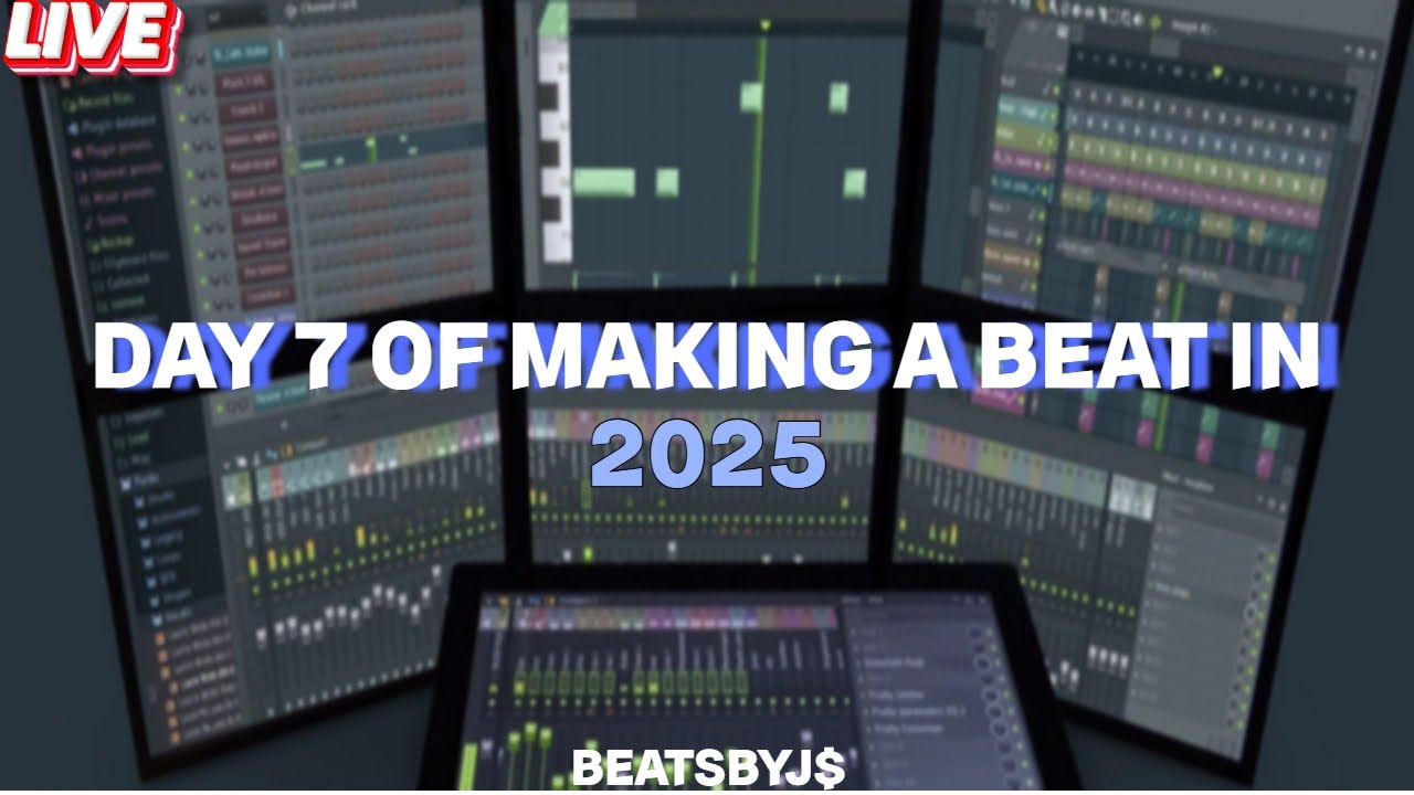 DAY 7 OF MAKING A BEAT IN 2025 🔥♨🎹 - YouTube