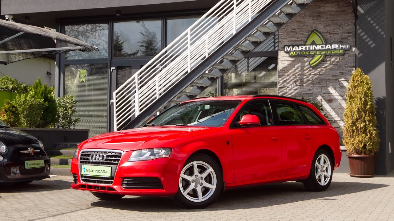 AUDI A4 Avant 2.0 PD TDI Reflexív MISANO RED Edition +Igényesen ...