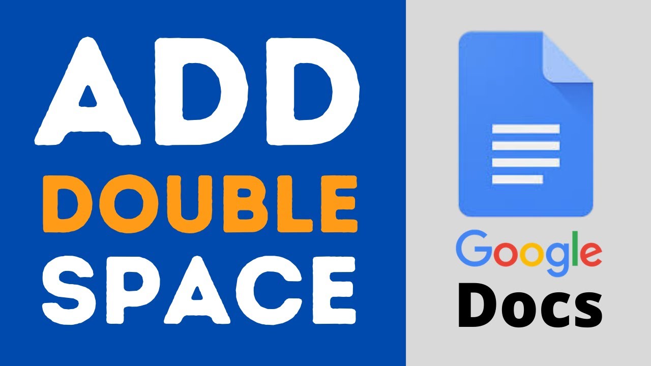 How To Add Double Space in Google Docs (2021) - YouTube
