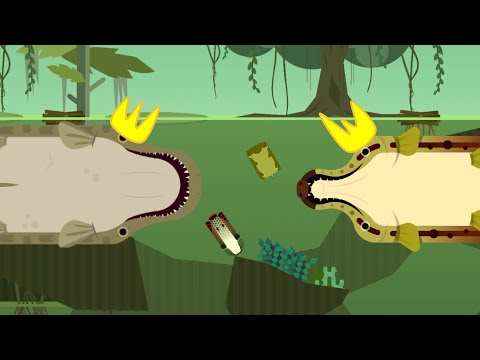 deeeep.io alligator gar montage - YouTube