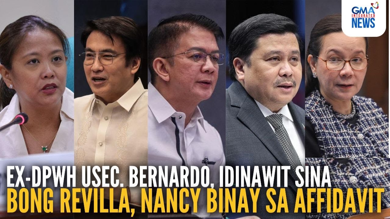 Ex-DPWH Usec. Bernardo, idinawit sina Bong Revilla, Nancy Binay sa ...