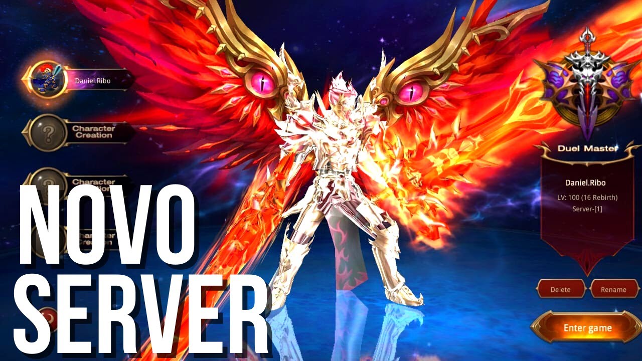 ⚠️NOVO servidor de Mu Origin lançamento do Mu Start BR - YouTube