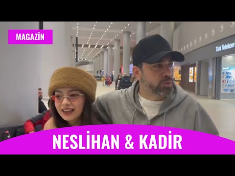 Neslihan Atagül ve Kadir Doğulu Çifti, ABD Dönüşü Havalimanında Görüntülendi! Bebek Mi Geliyor…