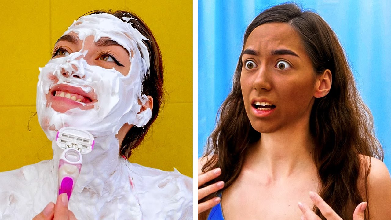 29 HEAT GIRLY problems that are familiar to us in hot days - YouTube