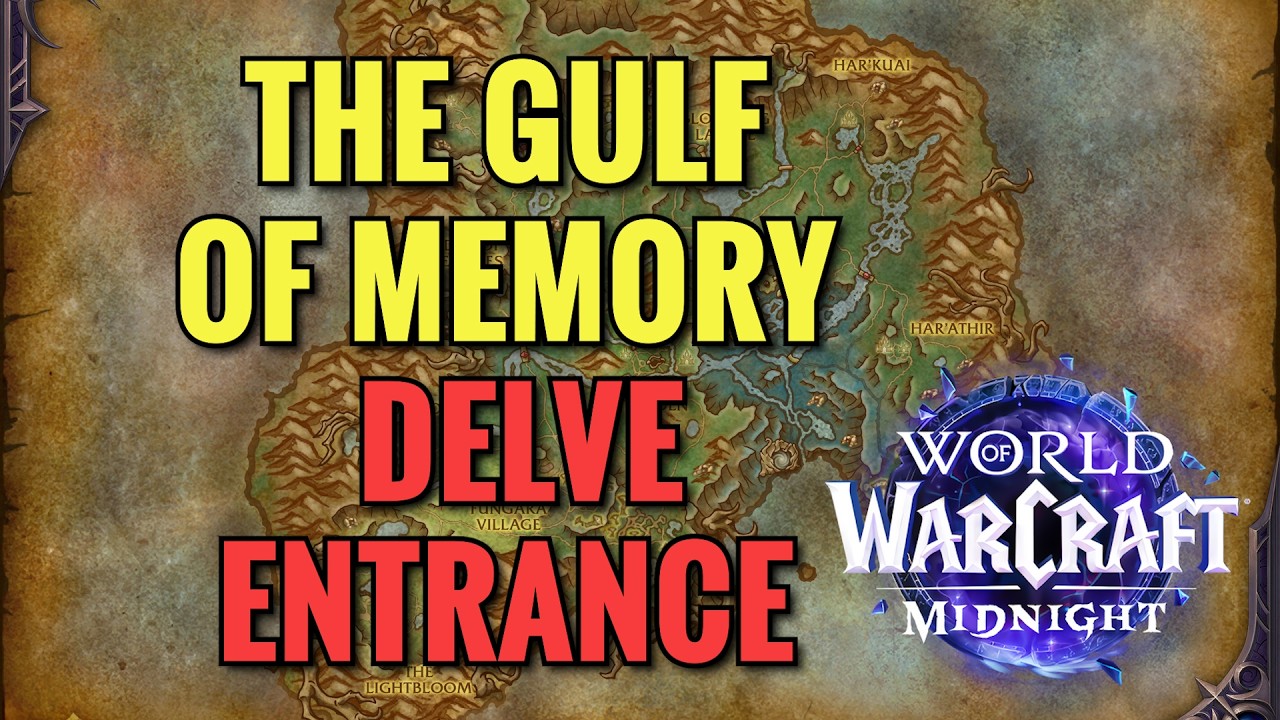 The Gulf Of Memory Delve Entrance Location (WoW Midnight) - YouTube