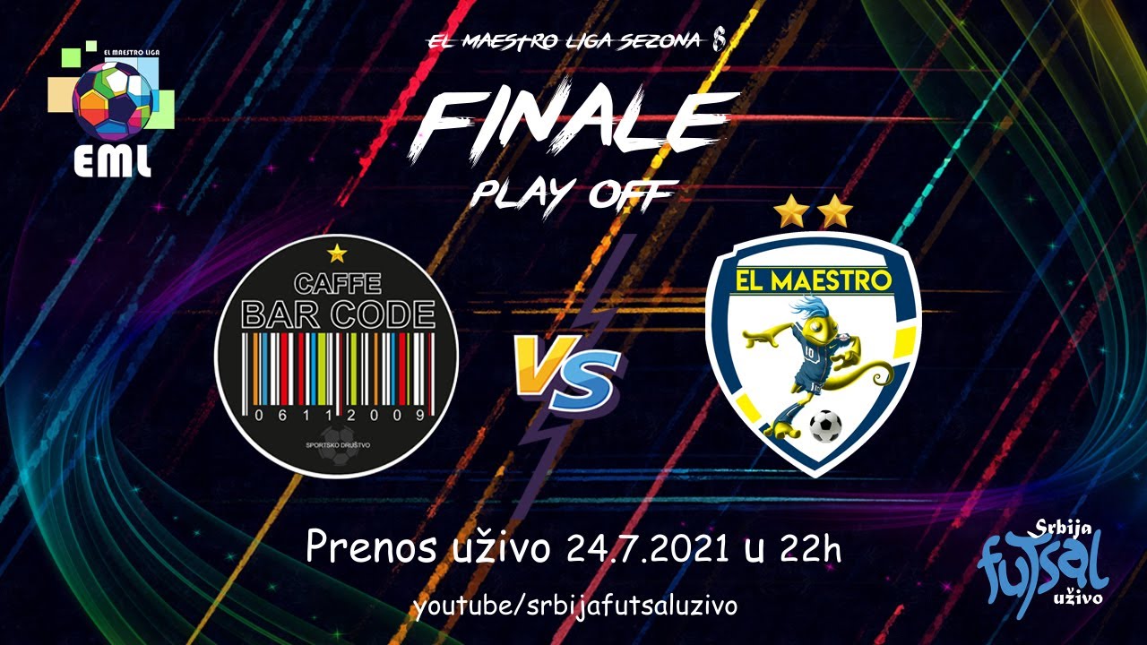 FINALE BAR CODE - EL MAESTRO El Maestro liga Play off sezona 8 - YouTube