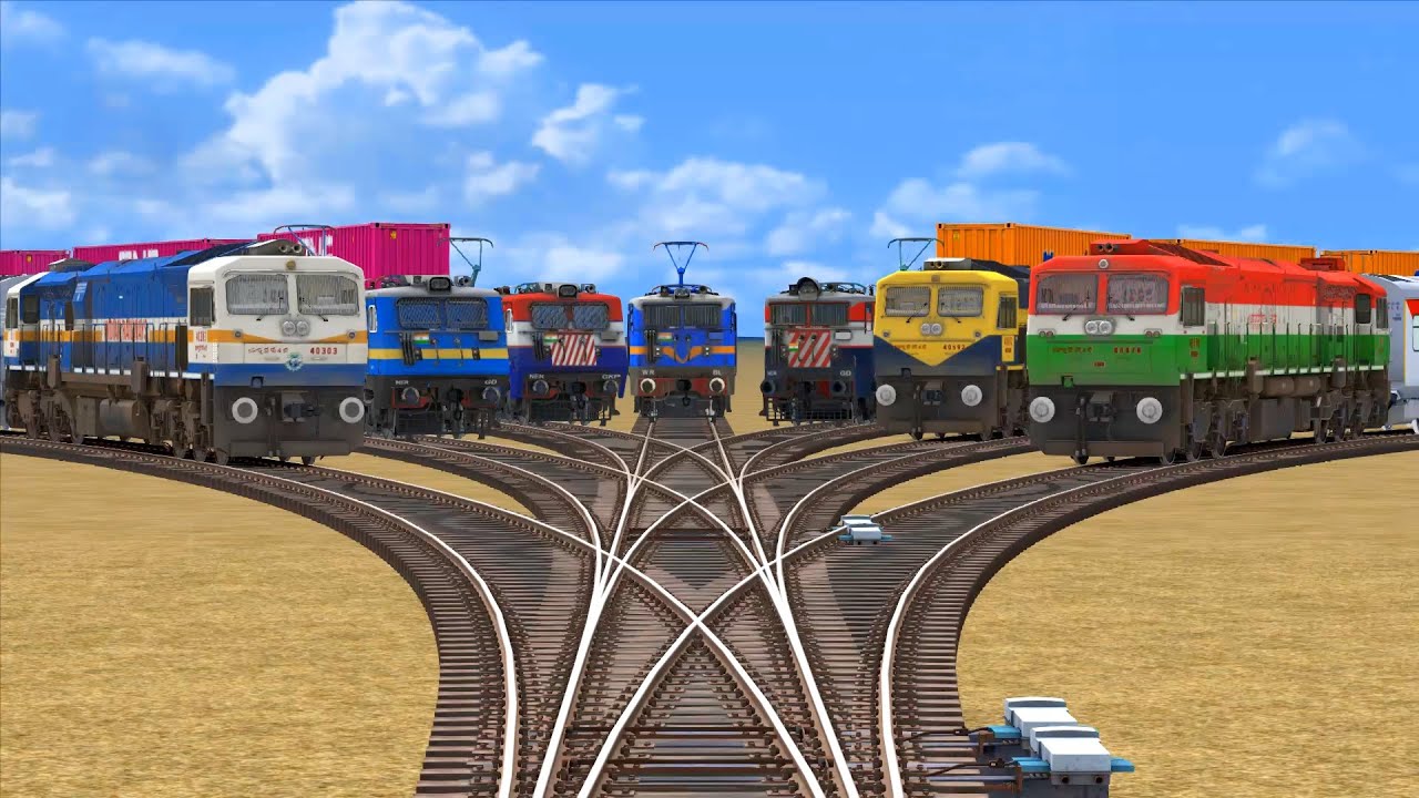 DANGEROUS RAILROAD TRACK | ONE TRACK SEVEN BRANCH | SHARP BEND RAILROAD ...