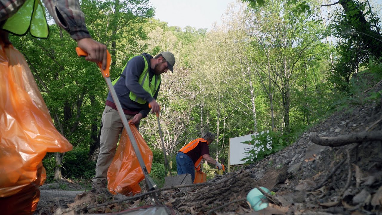 Environment Matters - Adopt-A-Highway Spring Cleanup Set - YouTube
