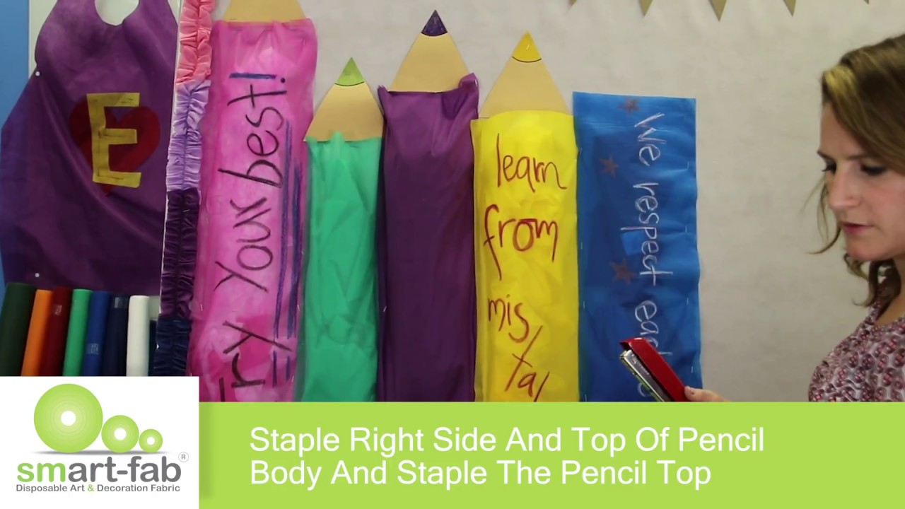 Smart Fab - Back to School Colored Pencil Bulletin Board Lesson Plan ...