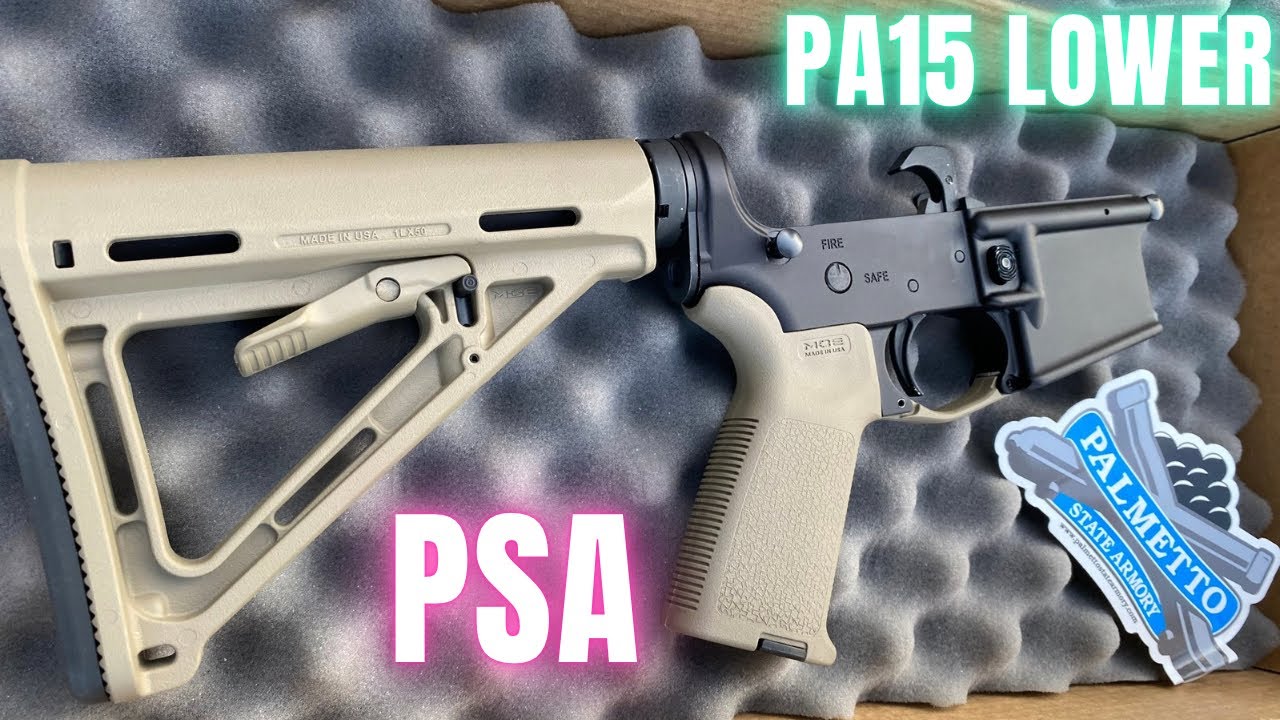 PSA AR15 Complete Lower / Only Bought it for the Sticker - YouTube