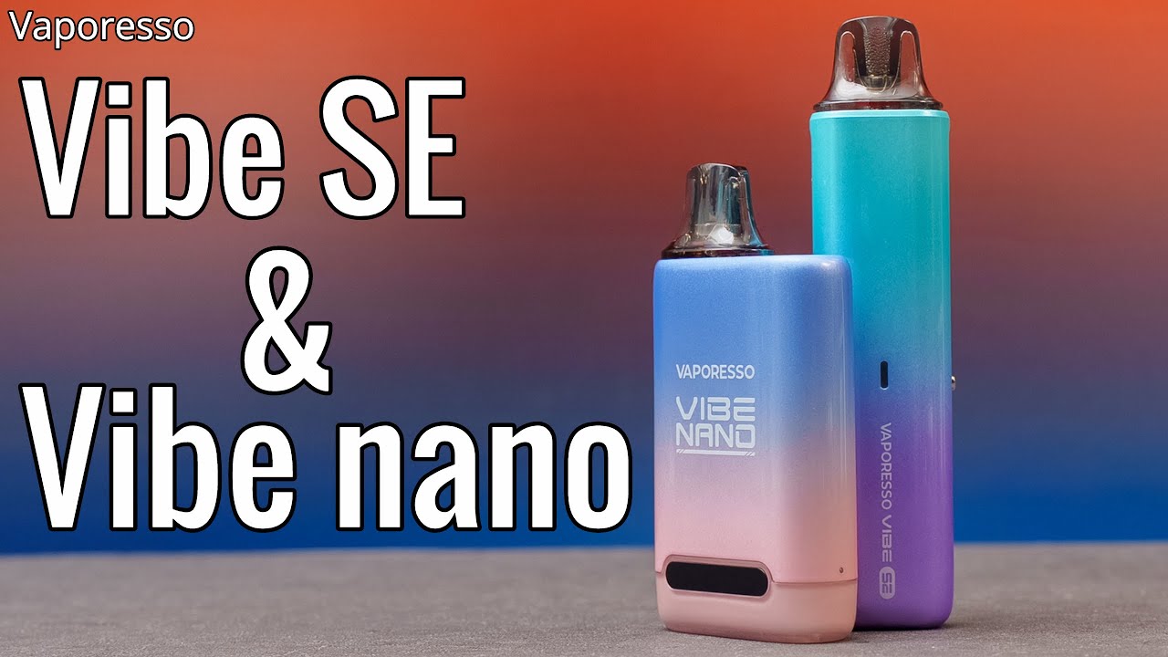 The Vibe SE & the Vibe nano are very affordable refillable pod systems ...