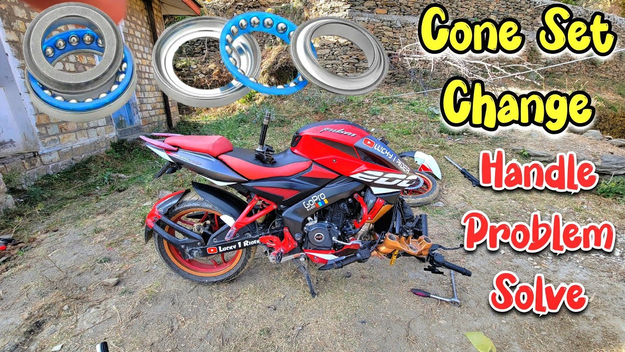 Cone Set Change /Handle Hardness Problem Solved/Pulsar ns200 cone set ...