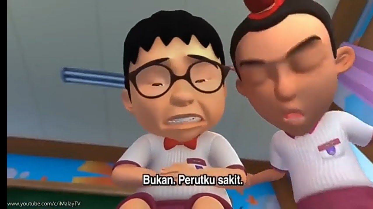 IHSAN SAKIK PERUT (UPIN IPIN 2020) - YouTube