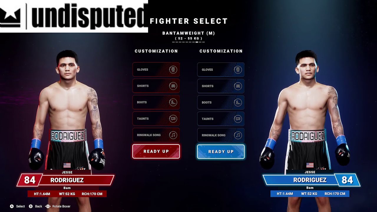 Jesse Rodriguez Attire 3 (Bantamweight) The Fighter Pack Showcase ...