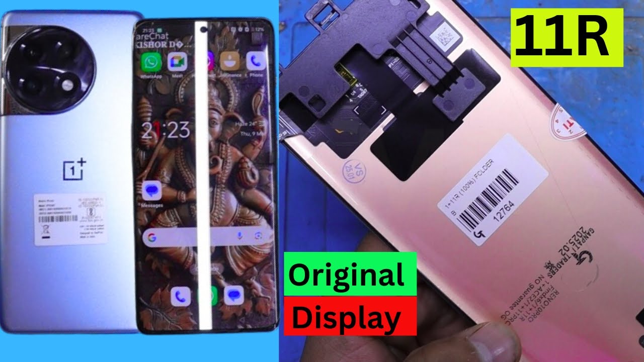 One Plus 11R Display Line Problem | One Plus 11R Display Price | One ...