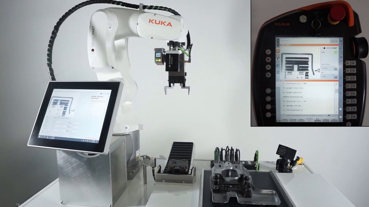 VISOR® Robotic KUKA App - YouTube