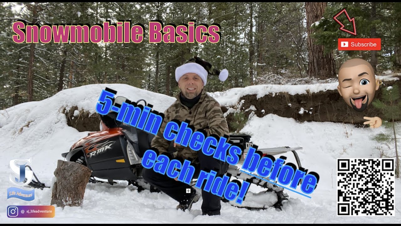 Snowmobile basics: What to do before each ride! - YouTube