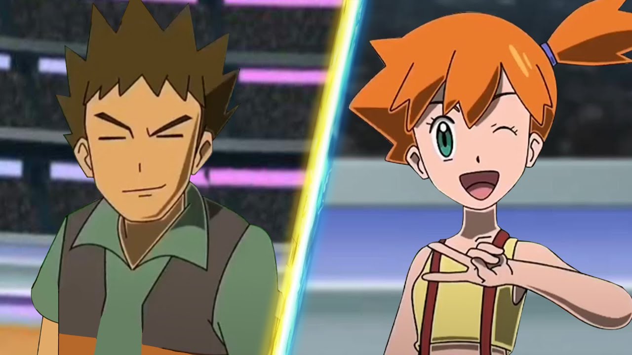 Pokemon Battle: Brock Vs Misty (Max Evolution, Serious Movesets) - YouTube