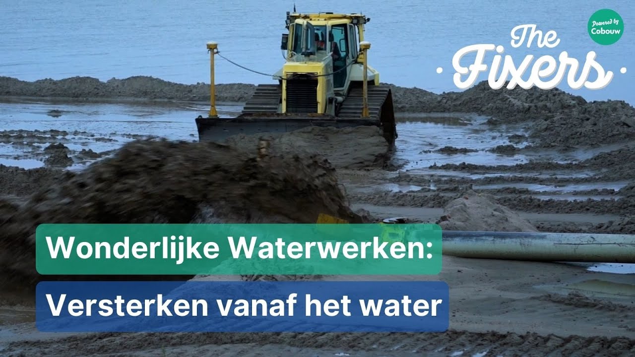 De zachte bodem van de Markermeerdijk | #6 Wonderlijke Waterwerken ...