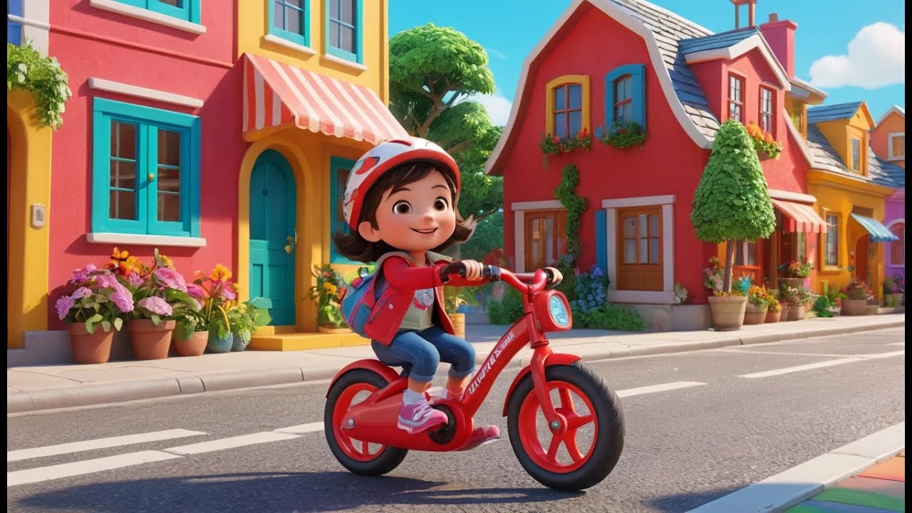 Color Town Song | Fun Color Learning Song for Kids | Sing Along and ...