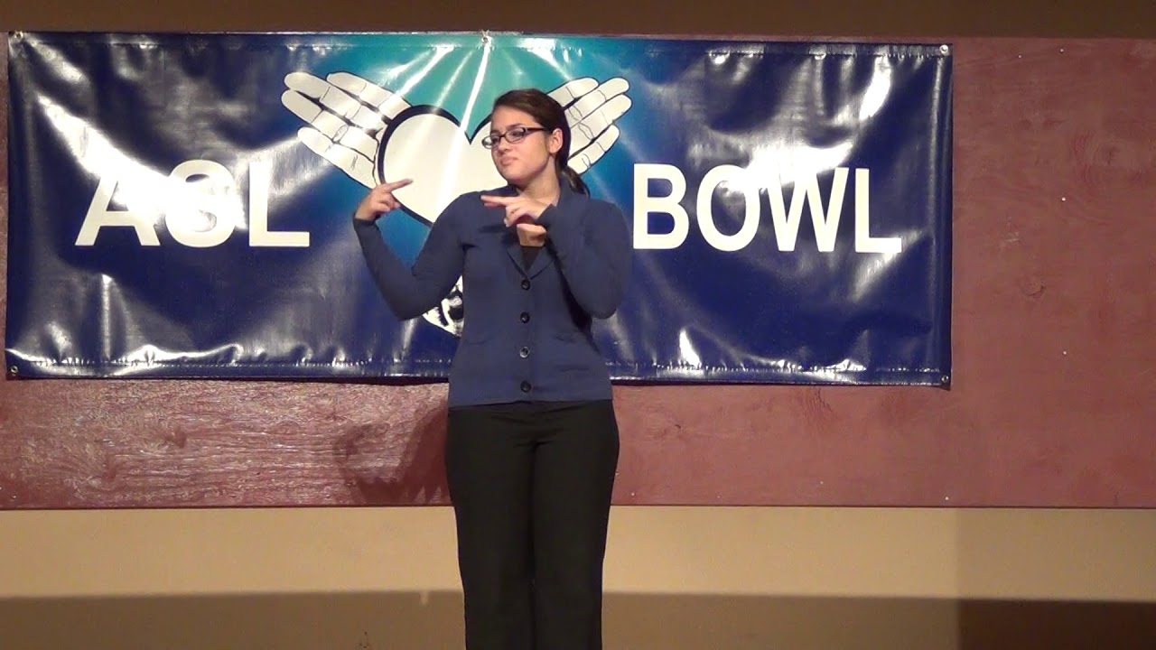 Renate Rose ASL Poetry Rhythm and Symbolism - YouTube