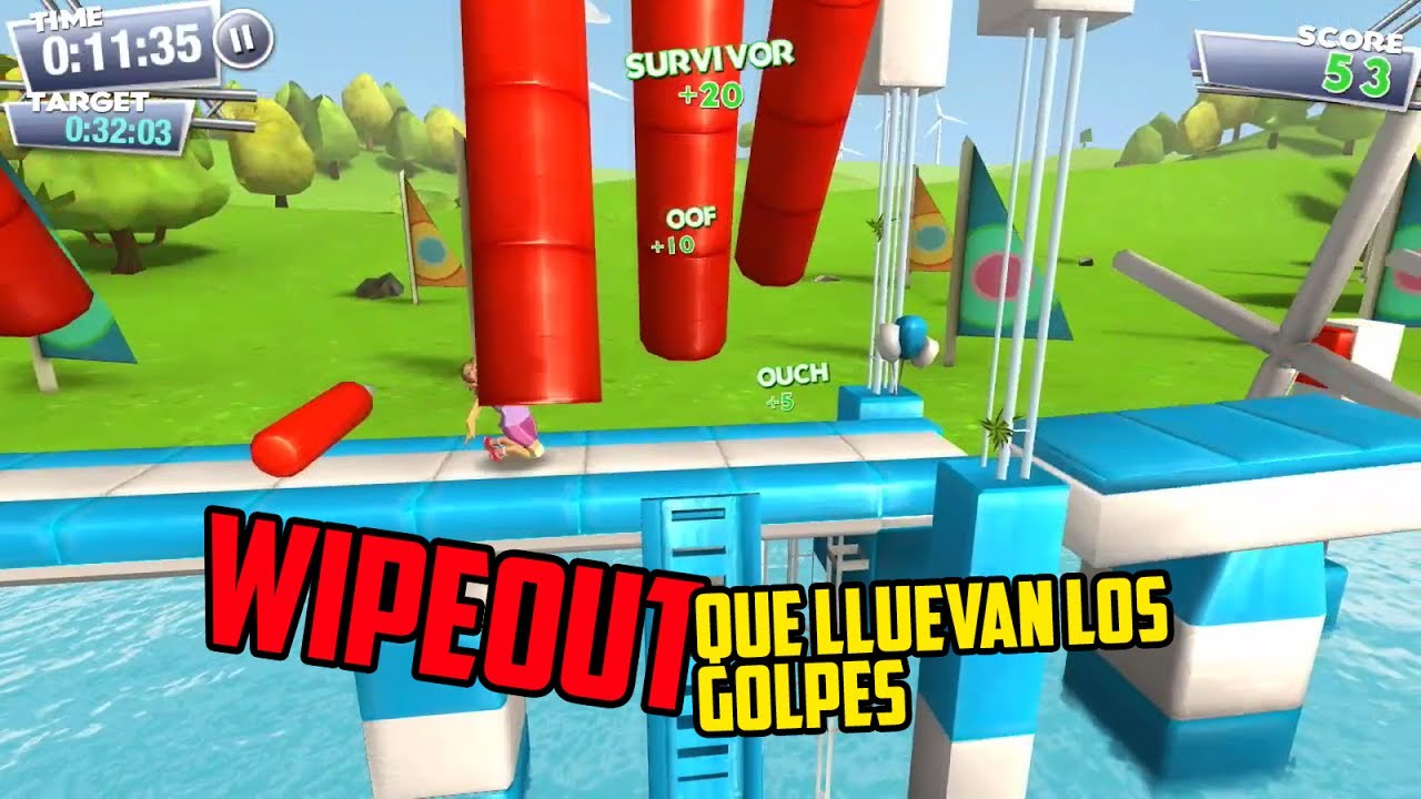 Wipeout Gameplay en español - YouTube