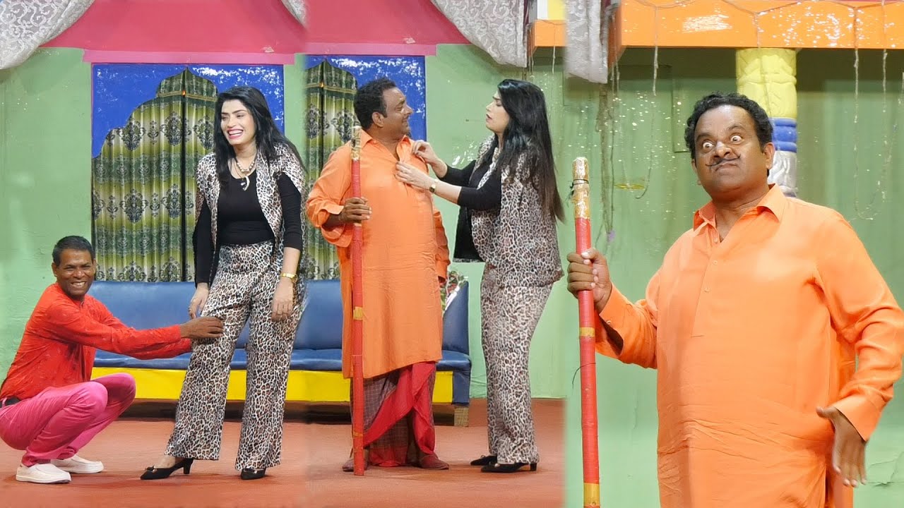 GULFAM AND HUMA CH | SHAKEEL CHAN | NEW PUNJABI STAGE DRAMA 2023 ...