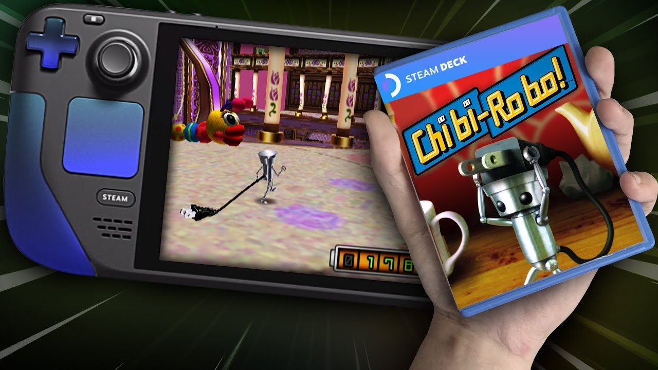 STEAM DECK ft. Chibi-Robo! - YouTube