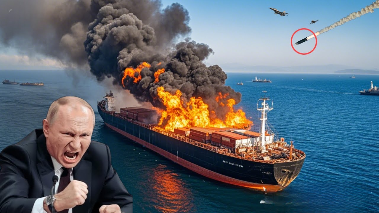 TODAY'S TRAGEDY! cargo ship carrying secret Russian ammunition ...