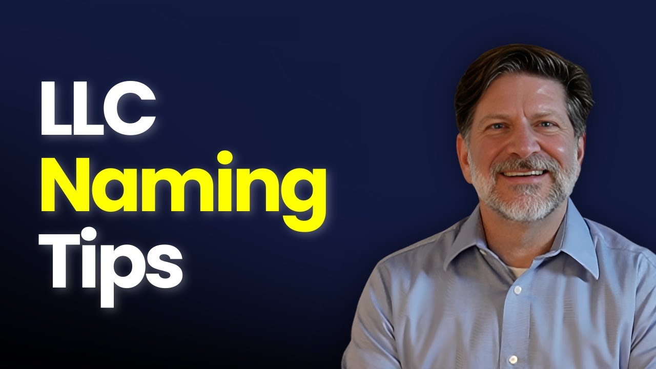 LLC Expert Shares Top Tips for Naming Your Company (How to Name Your ...