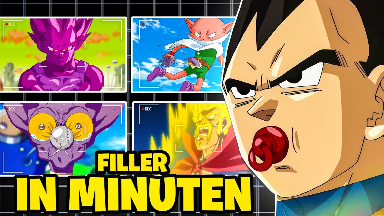 Alle DragonBall Super Filler in 12 Minuten erklärt - YouTube