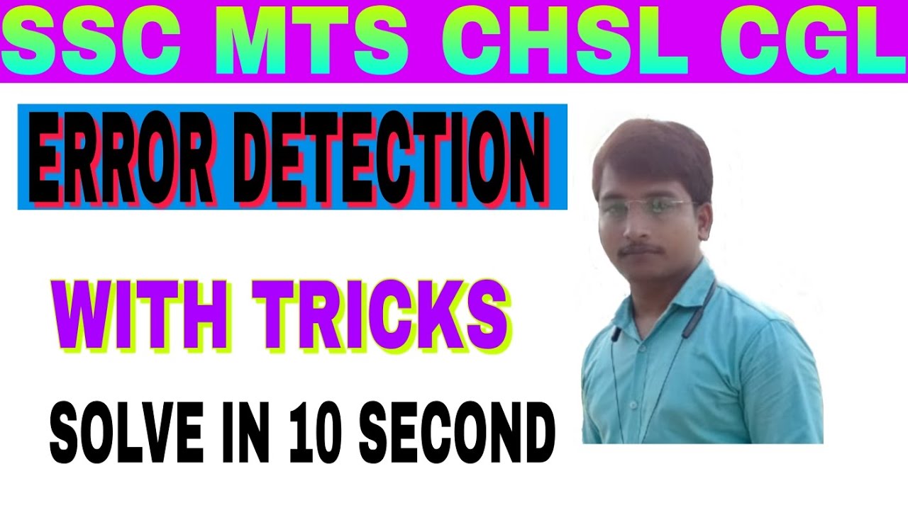 ERROR DETECTION AND CORRECTION CONCEPT RULES YouTube ERROR DETECTION AND CORRECTION CONCEPT RULES YouTube