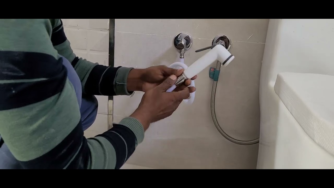 Push Shower Fitting & Installation Strategic Work - YouTube