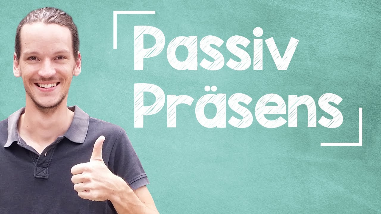 German Lesson (38) - Passiv Präsens - B2 - YouTube